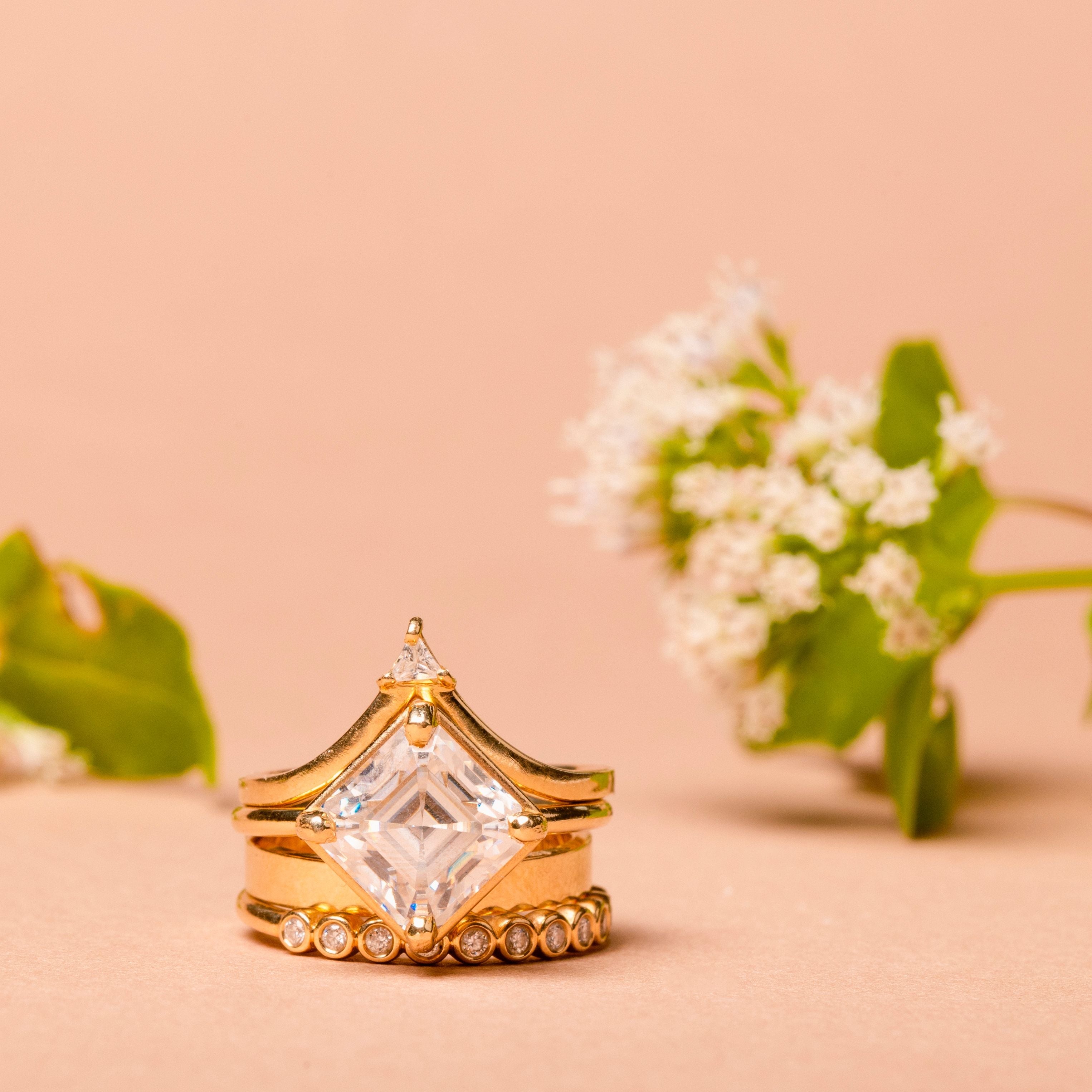 How to Style Your Engagement Ring Stack Like a Pro – MTD